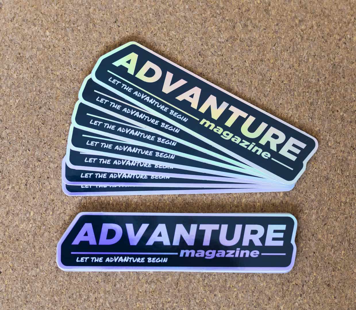 Retro Advanture Bumper Sticker - Advanture Magazine