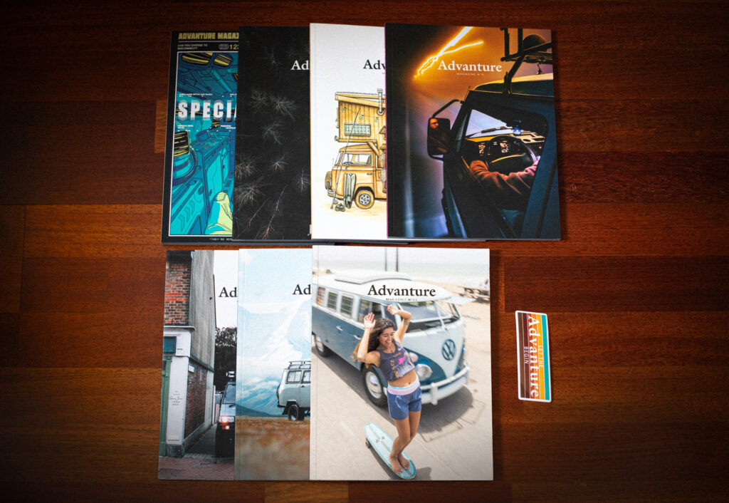 Collector set - issues 1-12, camp mug, t-shirt & sticker - Advanture ...